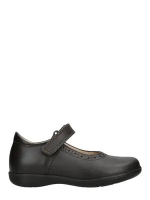 Trotters Emma Leather Mary Jane School Shoes - Brown