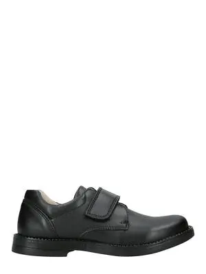 Trotters Leather George School Shoes - Black