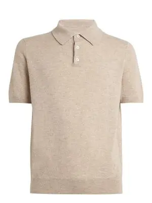 HARRODS Cashmere Polo Shirt