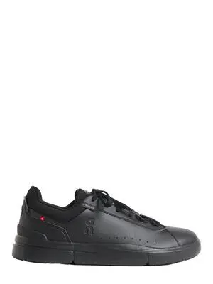On The Roger Advantage Leather Sneakers - Black