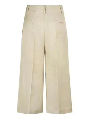 FORTE_FORTE Belt-loops Pants - Neutrals