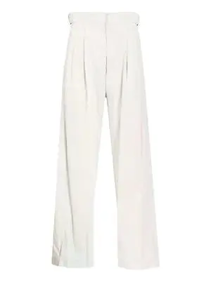 THE ROW Iven Pleated Trousers - Grey