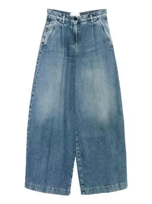 Liviana Conti Zachary Pleated Jeans - Blue