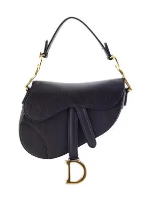 Dior Saddle Handbag Mini Shoulder Bag - Black