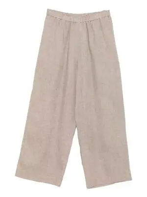 Fabiana Filippi Neutral Elasticated Waistband Trousers - Neutrals