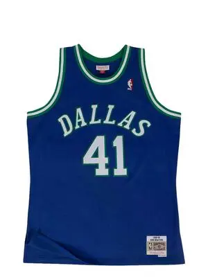 Mitchell & Ness Nowitzki Sleeveless Top - Blue