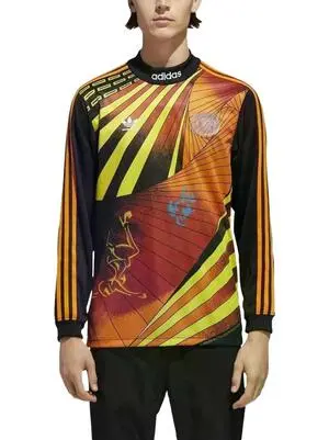 Adidas Na-kel Graphic Print Long Sleeve T-shirt - Black