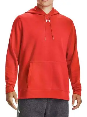 Under Armour Hustle Fleece Hoodie Orange