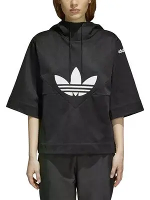 Adidas Clrdo Logo-detail Hoodie - Black