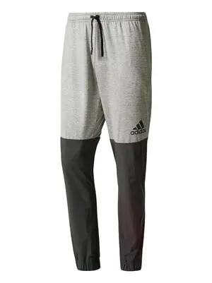 Adidas Drawstring Track Pants - Grey