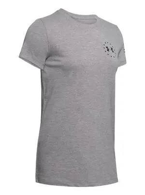 Under Armour Banner Freedom Graphic T-shirt - Grey