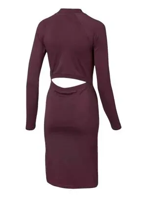 PUMA Classics Long-sleeved Mini Dress - Red