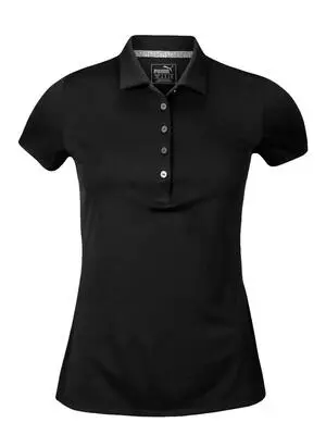PUMA Short Sleeve Polo Shirt - Black