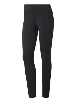 REEBOK Mesh Panel Tight Leggings - Black