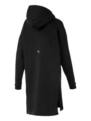 PUMA Hooded Long-sleeved Dress - Black