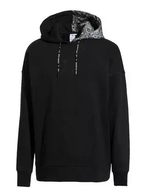 PUMA Les Benjamins Patterned Hooded Sweatshirt - Black