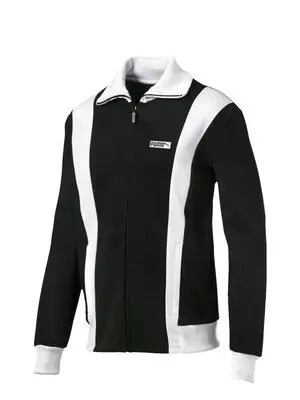 PUMA Iconic T7 Spezial Ribbed Hem Jacket - Black