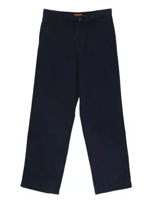 Barena Venezia Navy Cotton Trousers - Blue