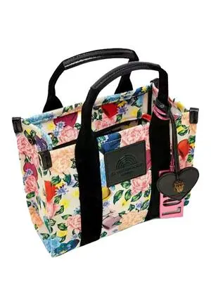 Kurt Geiger Small Southbank Floral-print Tote Bag - Neutrals