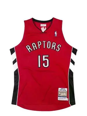Mitchell & Ness Vince Carter Toronto Raptors 2003-04 Jersey - Red
