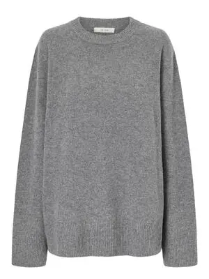 THE ROW The Row Sibem Wool And Cashmere-Blend Sweater Gray