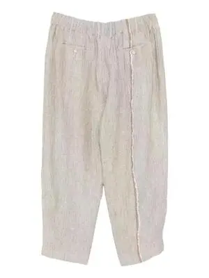 UMA WANG Light Linen Trousers - Grey