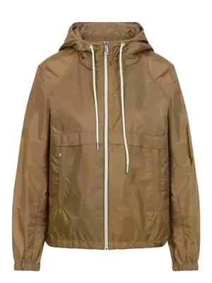 Moncler Coquelicot Hooded Jacket - Brown