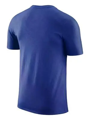 Nike Nba Dri-fit Golden State Warriors Design T-shirt - Blue