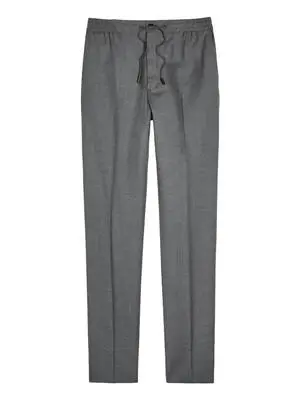 SLOWEAR Drawstring Waist Trousers - Grey