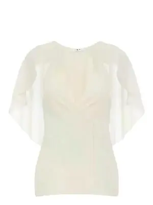 CHLOÉ Chloé Layered Blouse With Gold-Tone Logo Detail