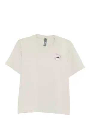 Adidas By Stella McCartney Logo Detail T-shirt - Neutrals