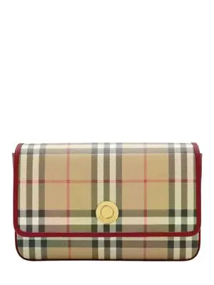 Burberry Hampshire Check Crossbody Bag - Neutrals