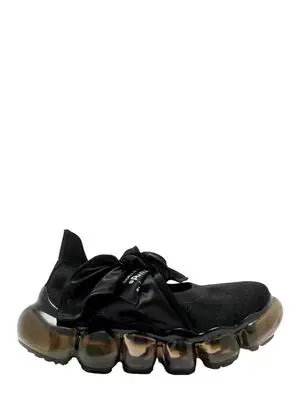 GROUNDS Bow Bubble Sneakers Black