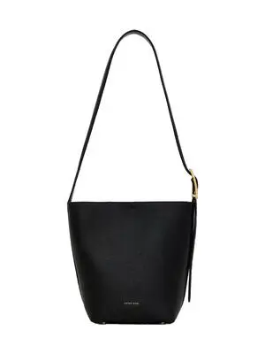ANINE BING Medium Elly Bucket Bag - Black