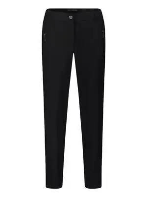 BETTY BARCLAY Zip Pocket Trousers - Black