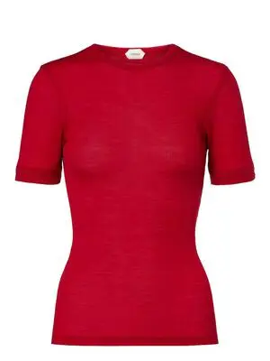 Versace Medusa Wool T-shirt - Red