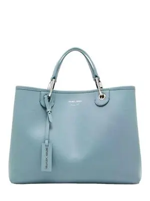 Emporio Armani Medium Myea Tote Bag - Blue