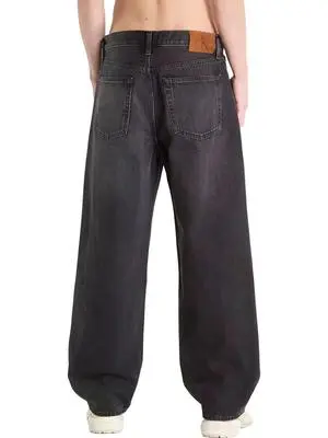 Calvin Klein Five-pocket Loose-fit Jeans - Grey