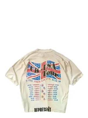 REPRESENT Graphic Print T-shirt - Neutrals
