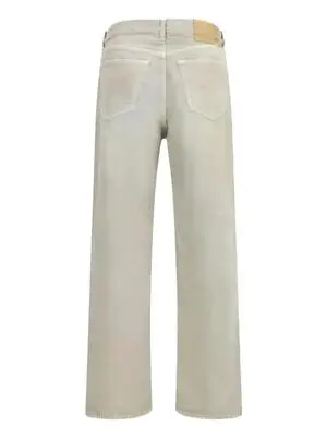 HAIKURE Logo Patch Jeans - Neutrals