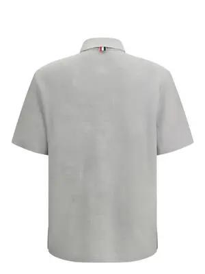 Thom Browne Chest-pocket Polo Shirt - Grey