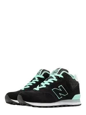 NEW BALANCE 574 Mid Top Sneakers - Black