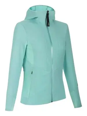 LAMUNT LAMUNT Violet Hooded Zip-Up Jacket Blue