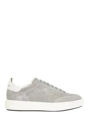 OFFICINE CREATIVE Officine Creative Grey Suede Platform Sneakers