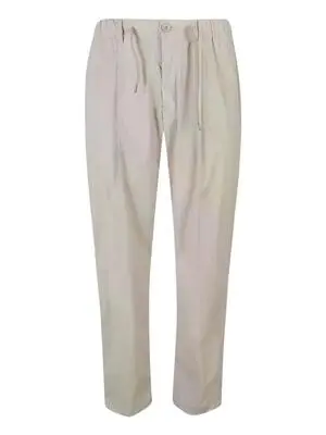 Herno Drawstring Waist Trousers - Neutrals
