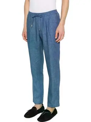 BRIGLIA 1949 Drawstring Trousers - Blue