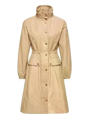 Moncler Rhododendron Hooded Parka - Neutrals