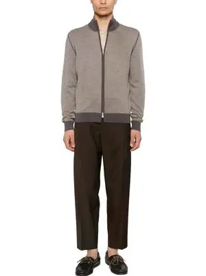 BRIGLIA 1949 Arnos Pleated Trousers - Brown