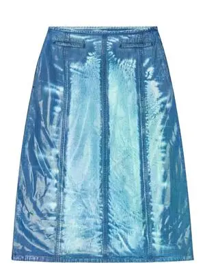 DIESEL® A-line Denim Skirt - Blue