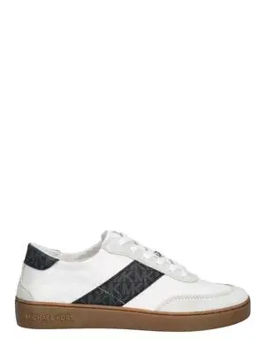 Michael Kors Kaycee Logo Detail Lace Up Sneakers - White